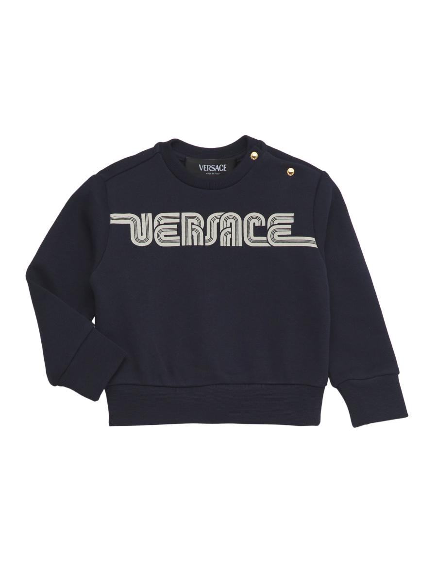 Versace Baby Boy's & Little Boy's Logo Crewneck Sweatshirt | Saks Fifth ...