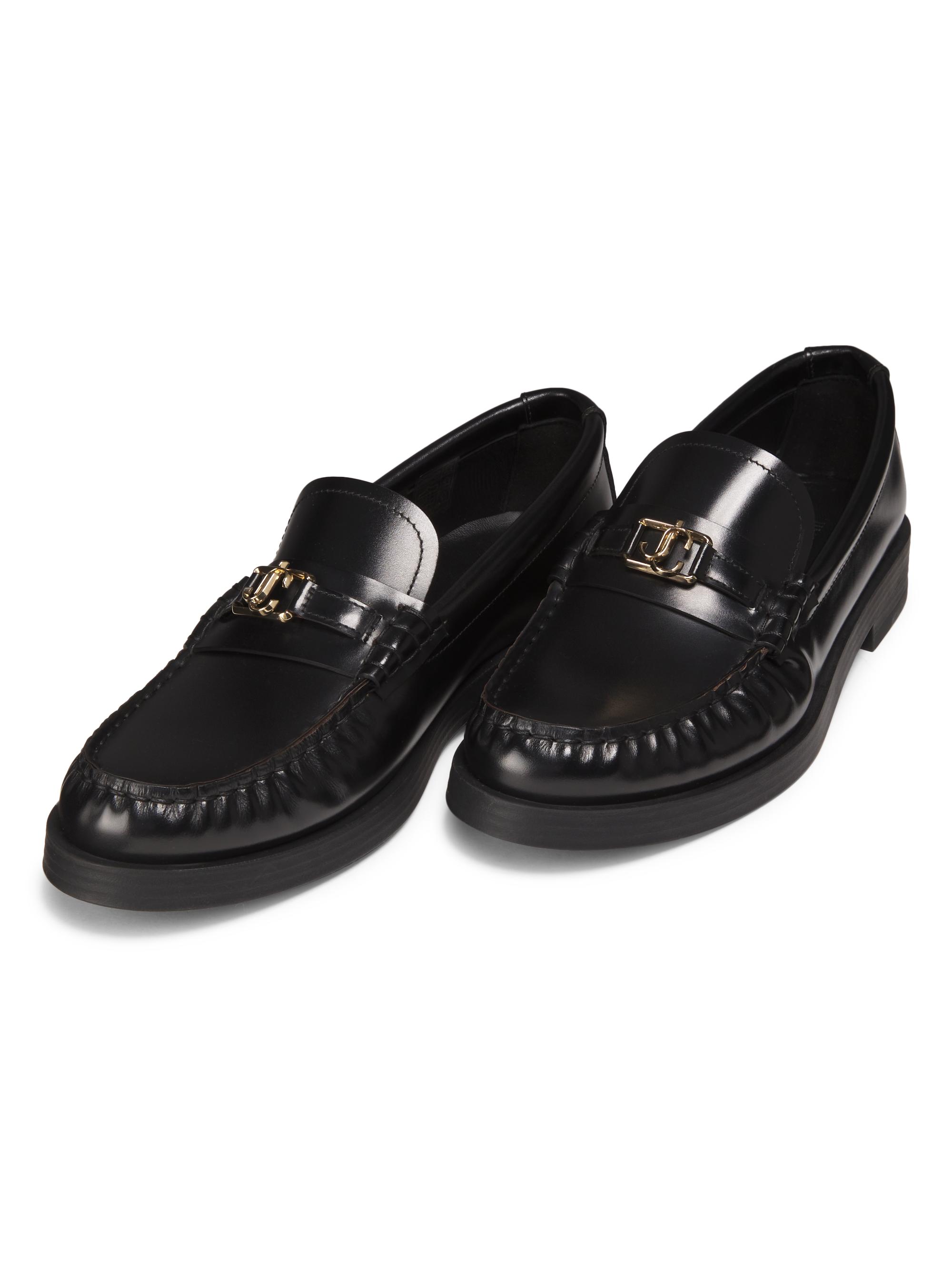 Jimmy Choo Addie Leather Loafers | Saks Fifth Avenue