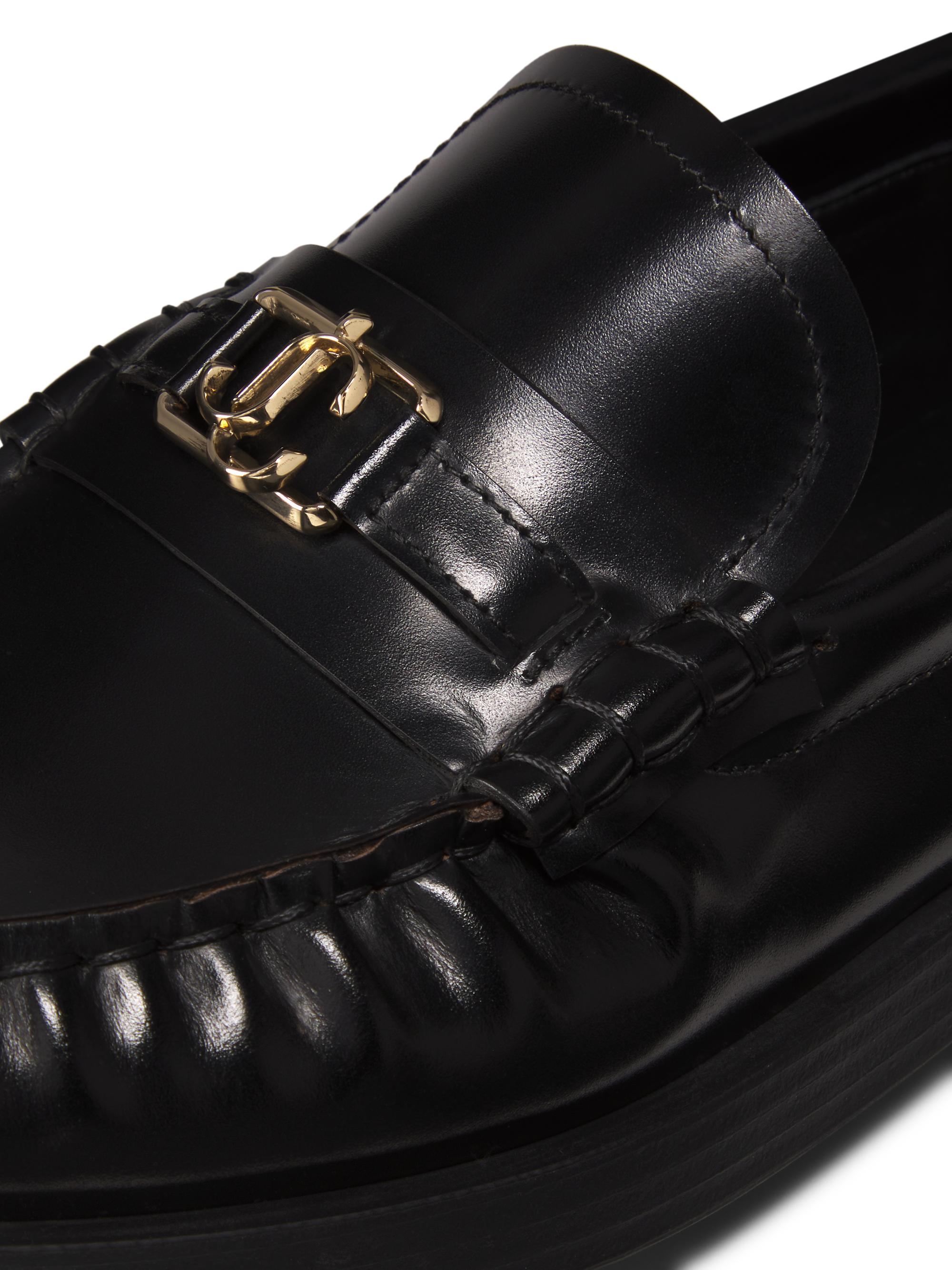 Jimmy Choo Addie Leather Loafers | Saks Fifth Avenue