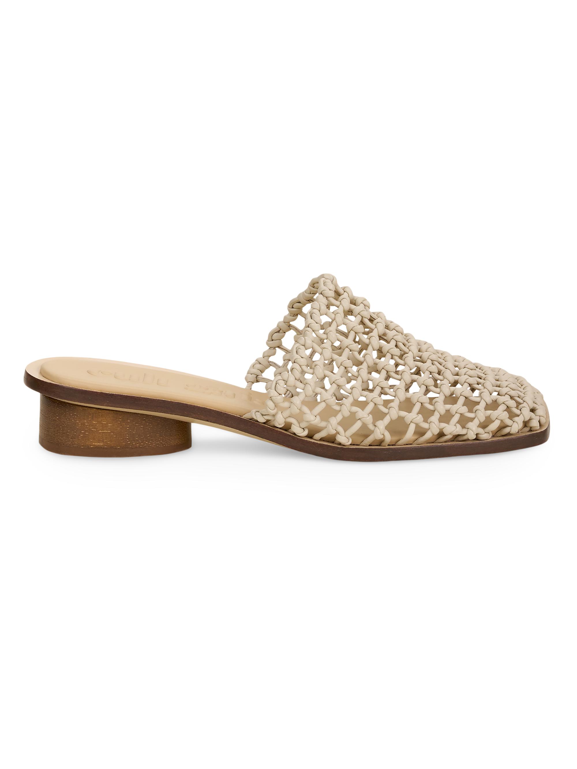 Cult Gaia Merida 25MM Leather Mules | Saks Fifth Avenue