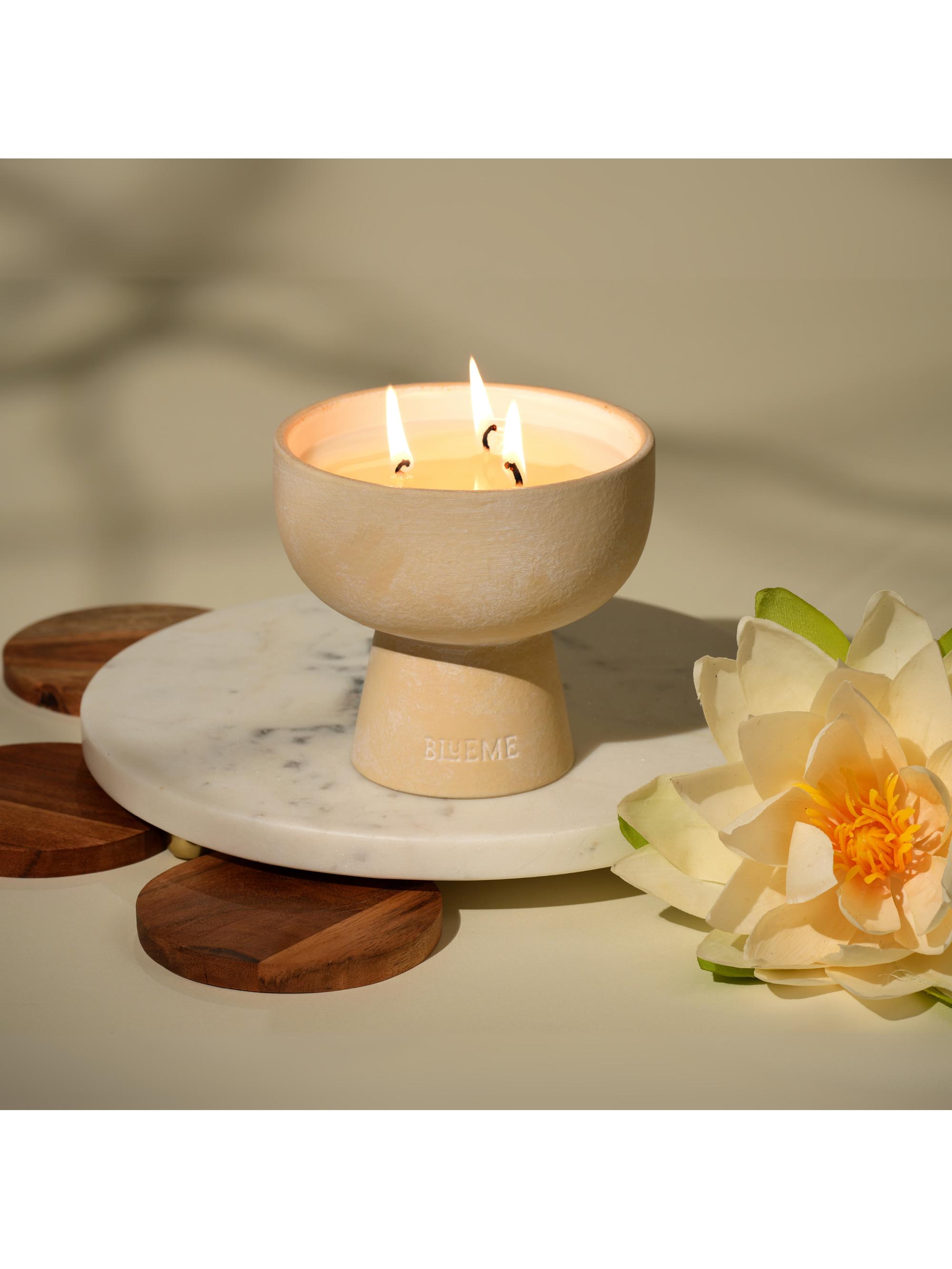 Blueme Balance White Lotus & Tea Medium Ceramic Candle | Saks Fifth Avenue