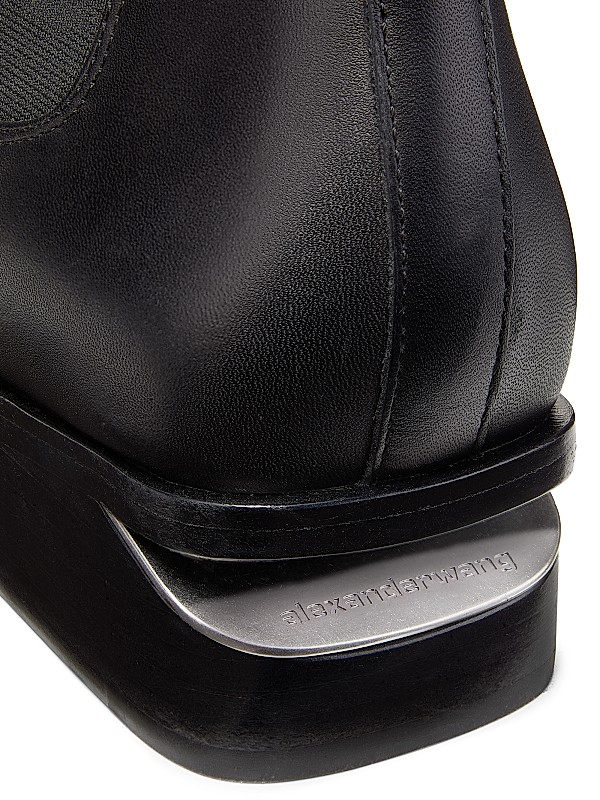 Shop Alexander Wang Kane 35MM Leather Ankle Boots | Saks Shop Alexander Wang Kane 35MM Leather Ankle Boots | Saks