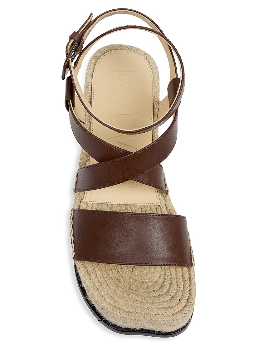 Shop LOEWE LOEWE x Paula's Ibiza Petal Leather Espadrille Shop LOEWE LOEWE x Paula's Ibiza Petal Leather Espadrille
