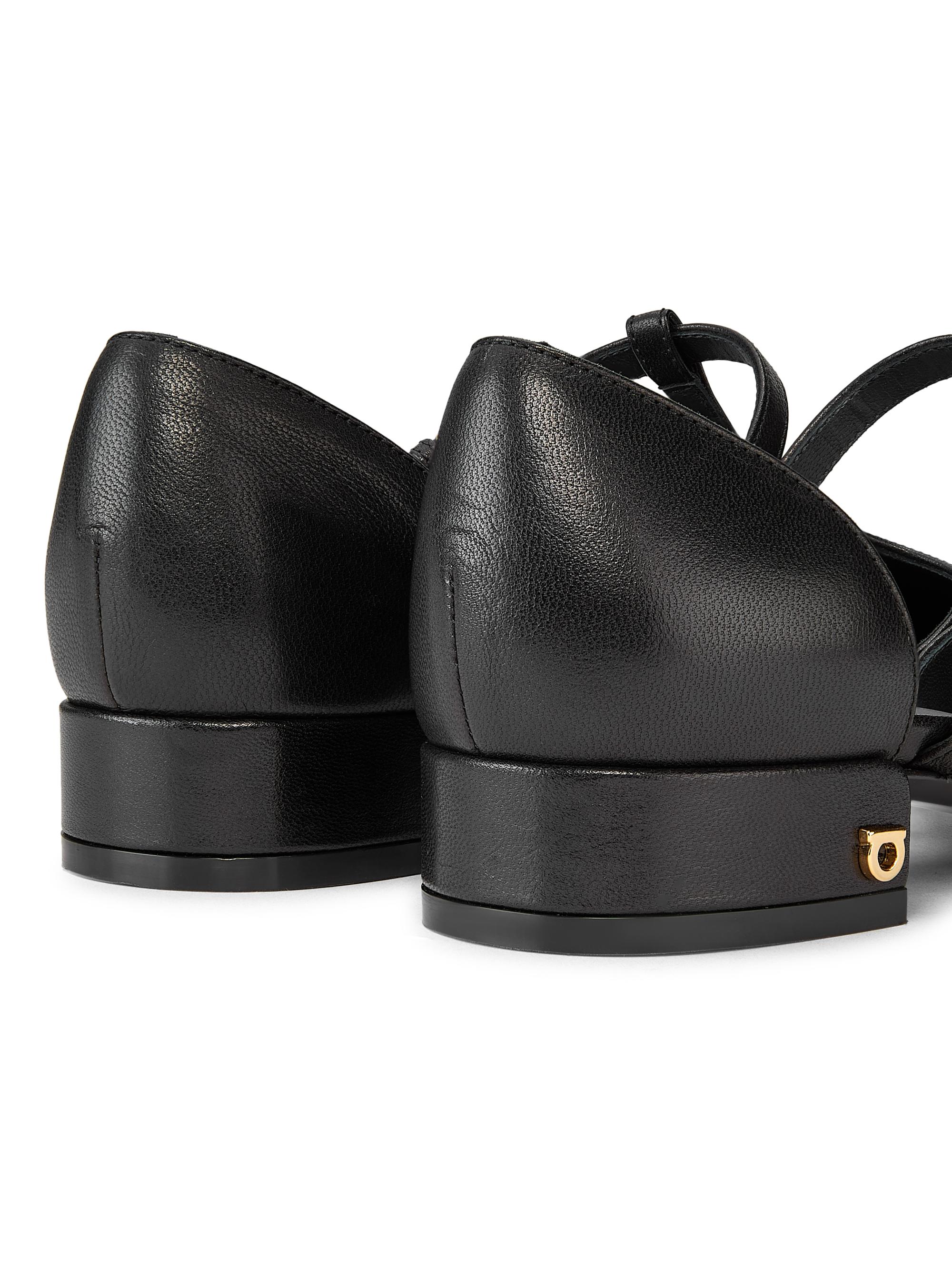 FERRAGAMO Linette Cap-Toe Mary Janes | Saks Fifth Avenue