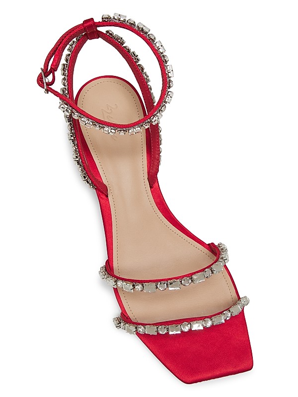 Shop 22élevé Gem-Embellished Kitten-Heel Sandals | Saks Shop 22élevé Gem-Embellished Kitten-Heel Sandals | Saks