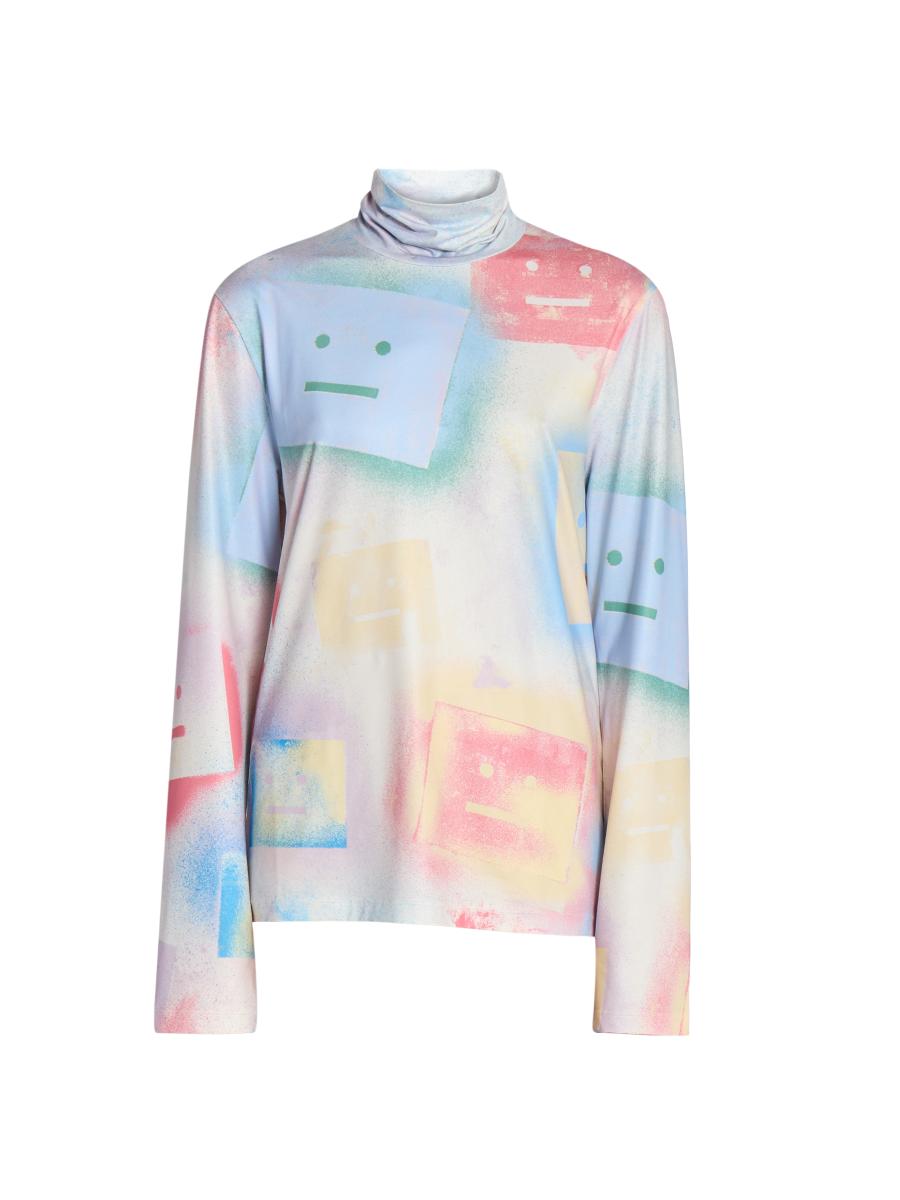 Acne Studios Enderson Sprayed Face Turtleneck | Saks Fifth Avenue