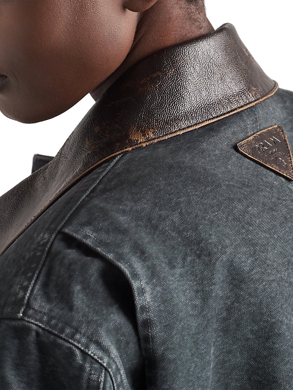 Shop Prada Canvas Trucker Jacket | Saks Fifth Avenue Shop Prada Canvas Trucker Jacket | Saks Fifth Avenue