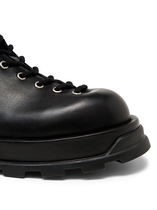 Shop Jil Sander Hybrid Leather Ankle Boots | Saks Fifth Avenue Shop Jil Sander Hybrid Leather Ankle Boots | Saks Fifth Avenue