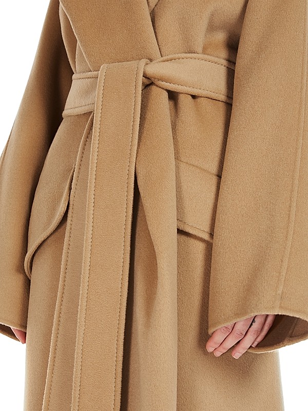 Shop Sportmax Wool-Cashmere Belted Long Coat | Saks Fifth Avenue Shop Sportmax Wool-Cashmere Belted Long Coat | Saks Fifth Avenue