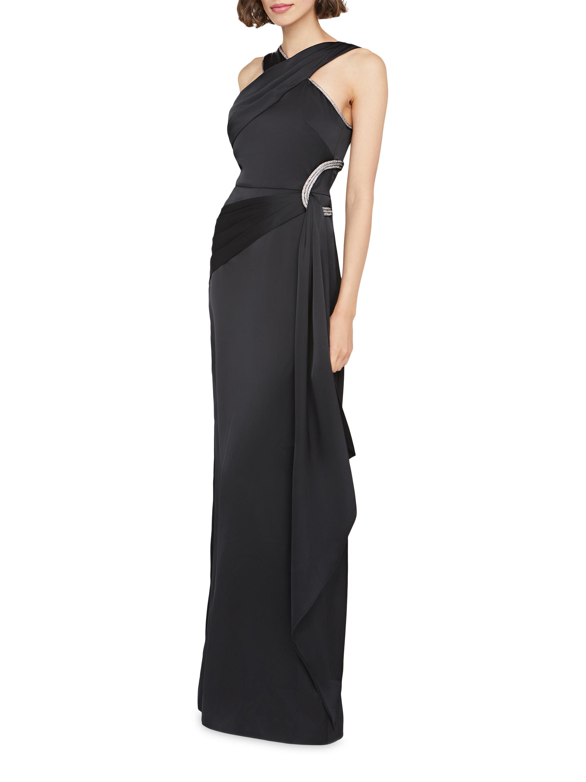 Theia Cressida Halter Column Gown | Saks Fifth Avenue