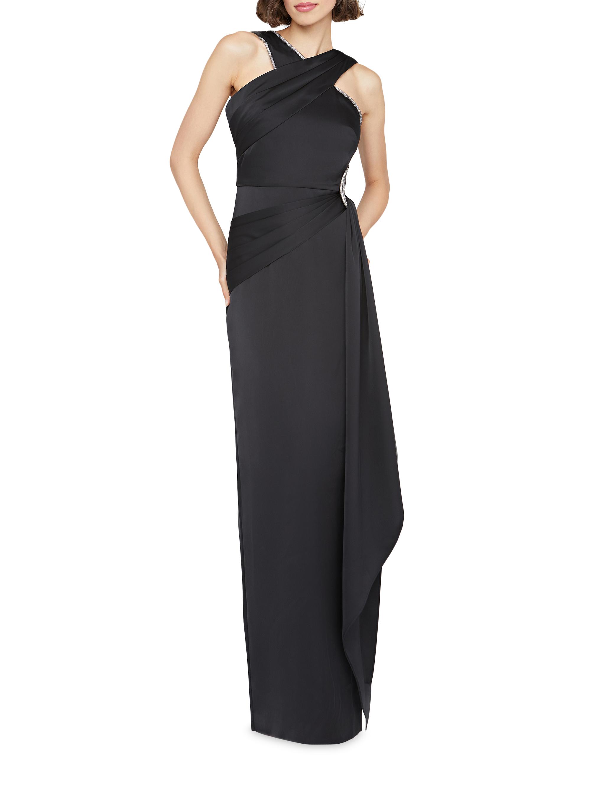 Theia Cressida Halter Column Gown | Saks Fifth Avenue