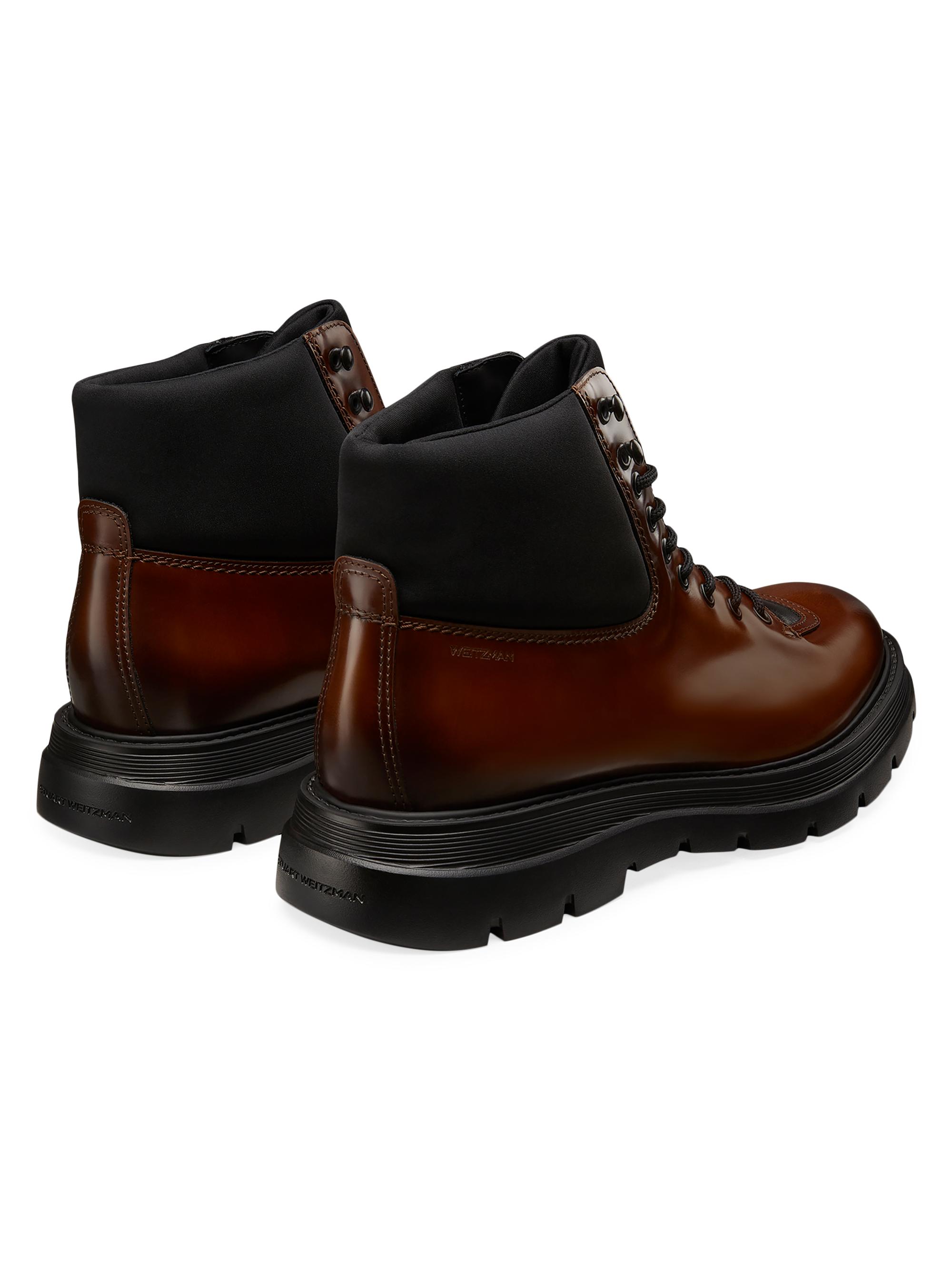 Stuart Weitzman Adam Leather Stretch Boots | Saks Fifth Avenue