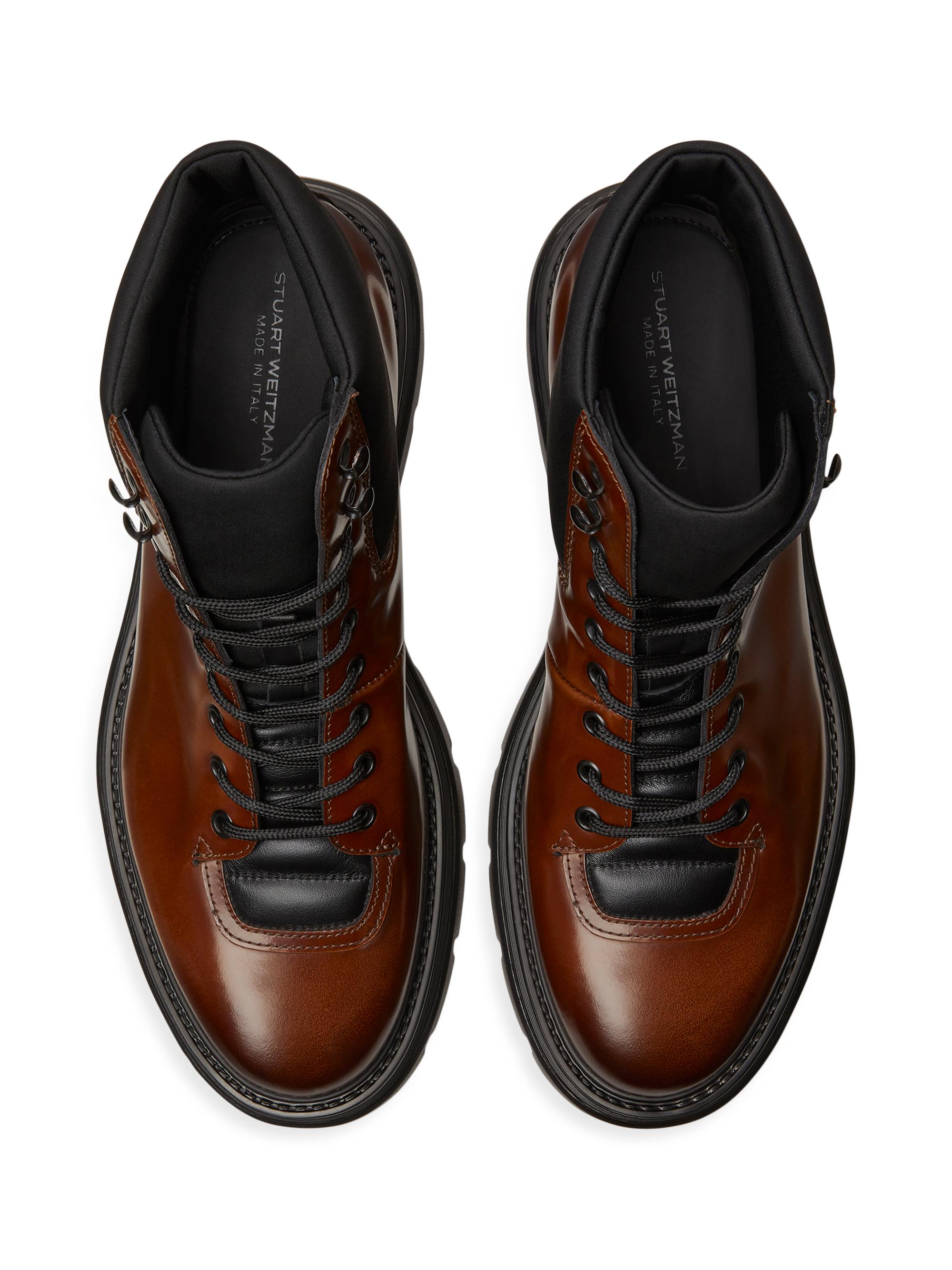 Stuart Weitzman Adam Leather Stretch Boots | Saks Fifth Avenue