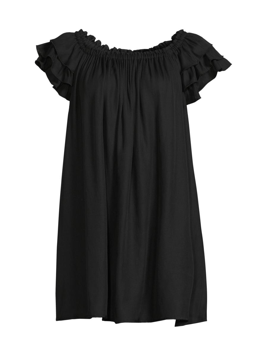 Robin Piccone Ruffle Shift Dress | Saks Fifth Avenue