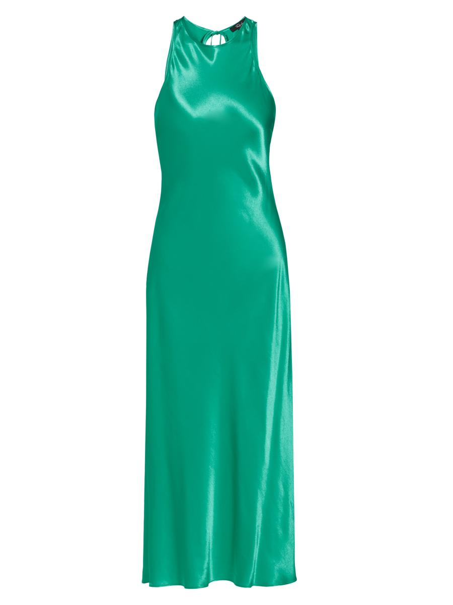 Shop Rails Solene Satin Bias-Cut Midi-Dress | Saks Fifth Avenue