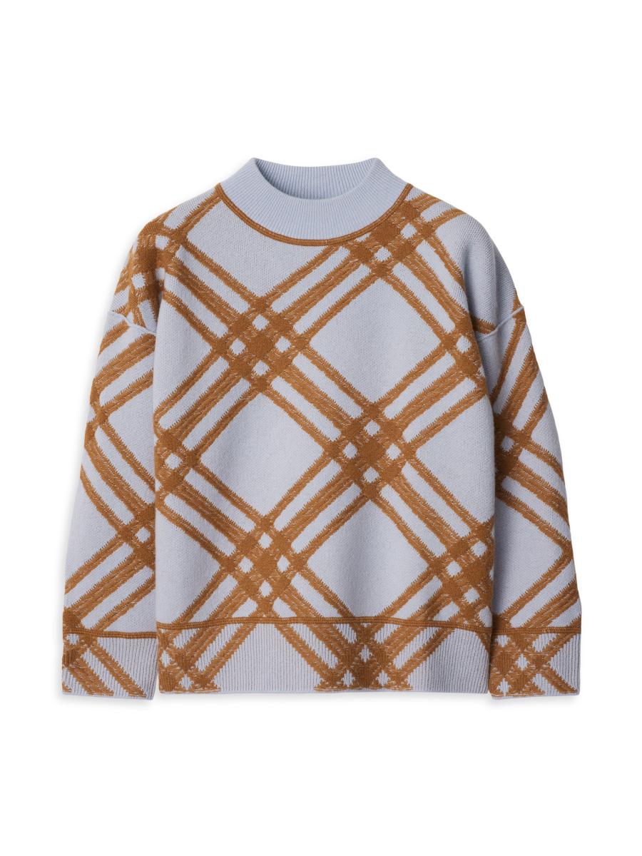 Burberry Little Boy's & Boy's Check Sweater | Saks Fifth Avenue