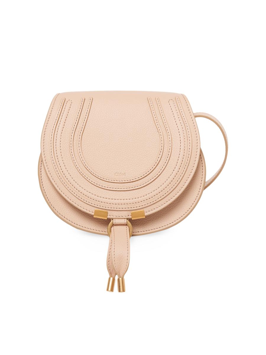 Shop Chloé Small Marcie Leather Saddle Bag | Saks Fifth Avenue