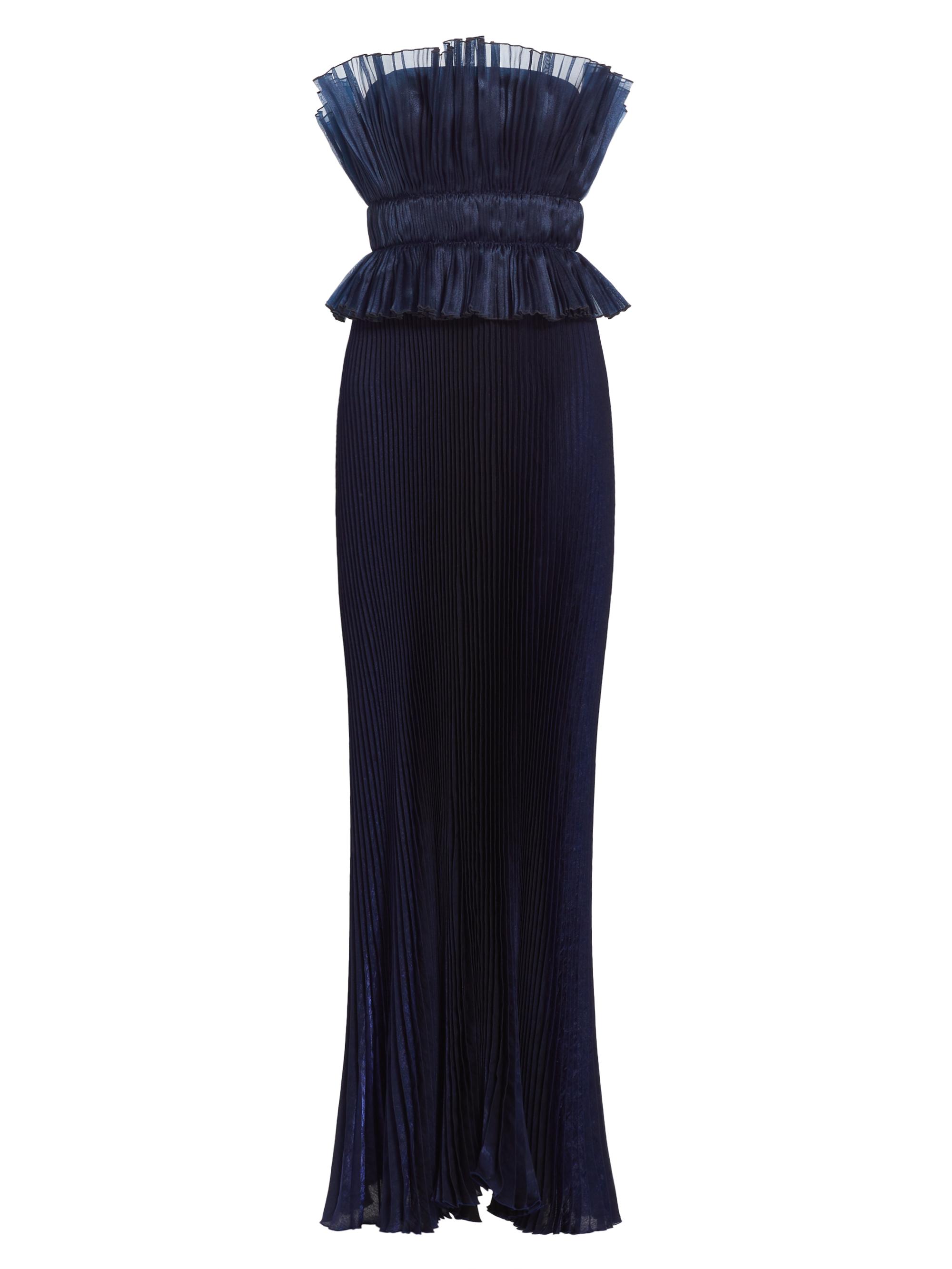 L'Idée Masquerade Strapless Column Gown | Saks Fifth Avenue