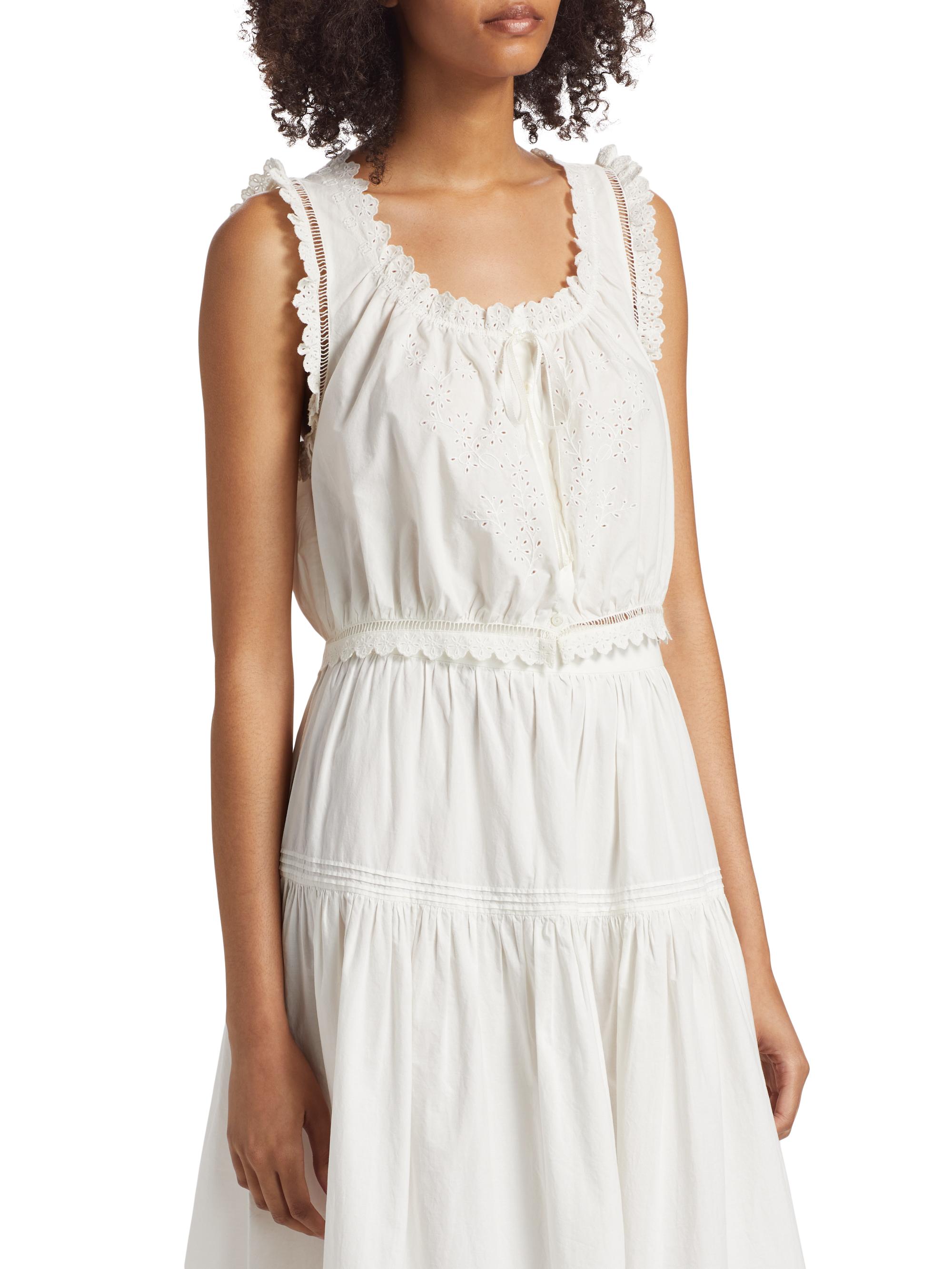 DÔEN Traveler Cotton Crop Top | Saks Fifth Avenue
