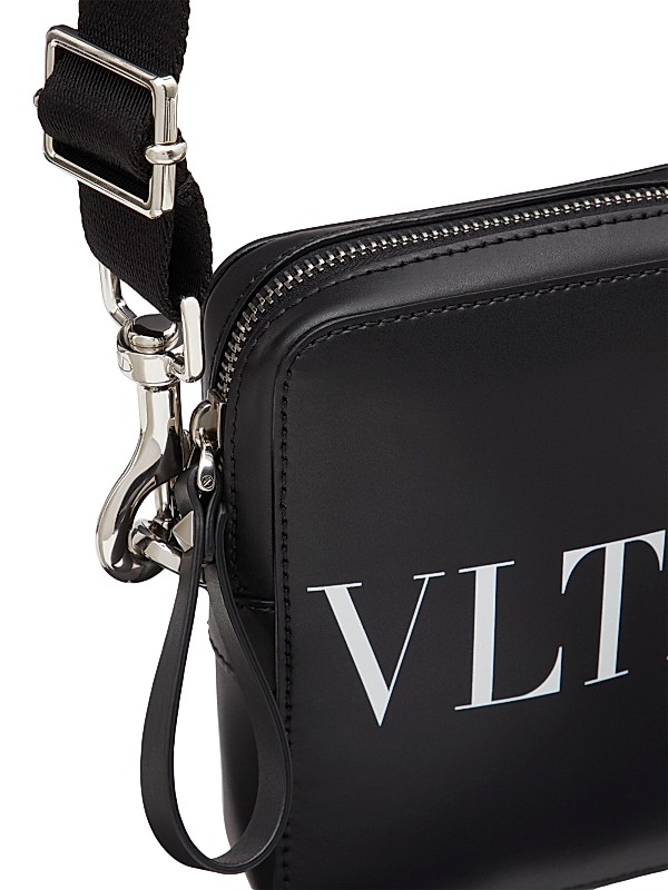 Shop Valentino Garavani Small VLTN Leather Crossbody Bag Shop Valentino Garavani Small VLTN Leather Crossbody Bag