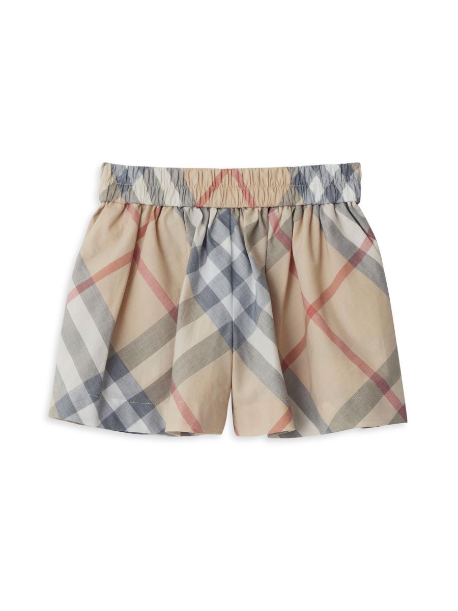 Burberry Baby Girl's Check Shorts | Saks Fifth Avenue