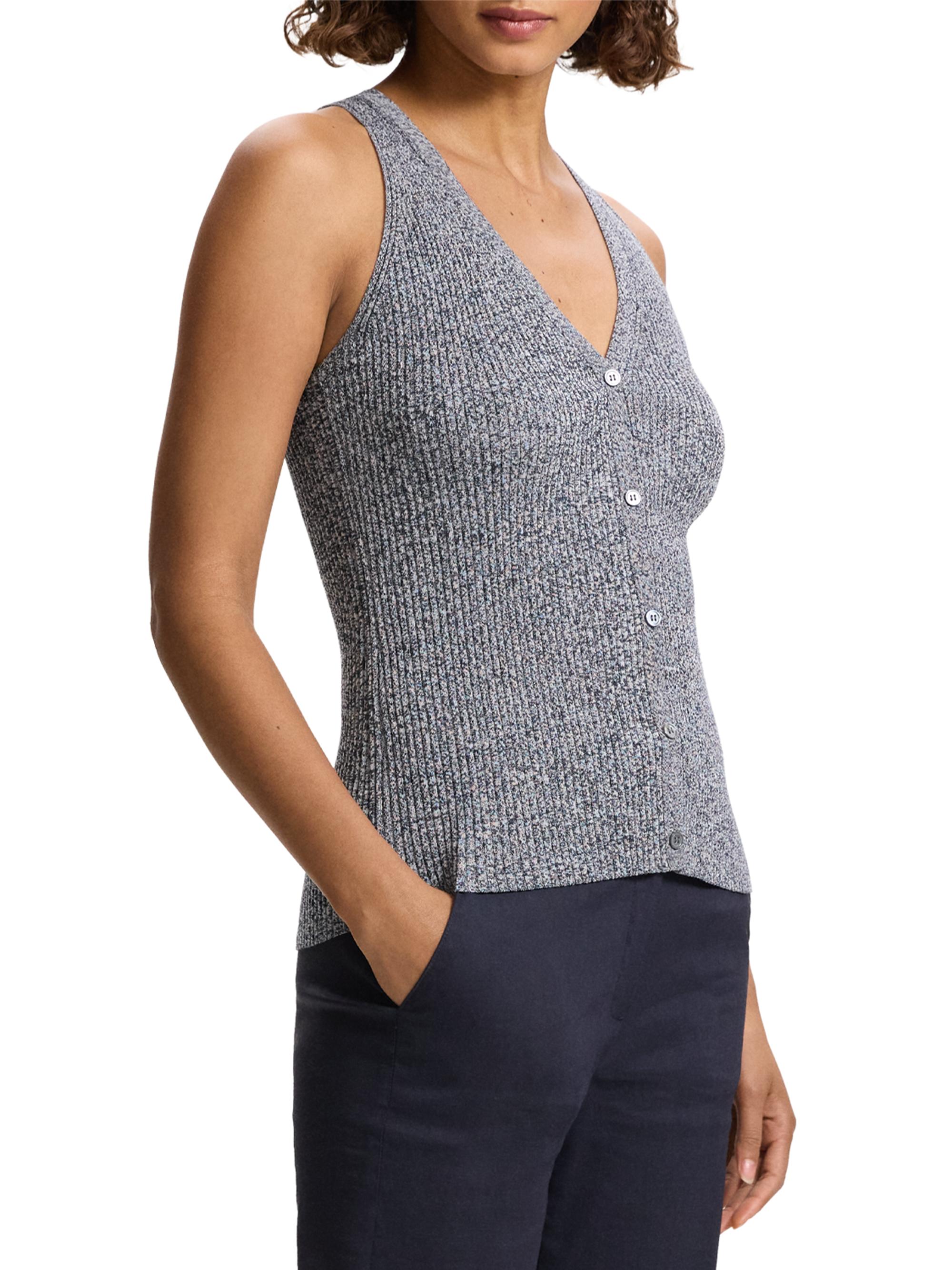 Theory Rib-Knit Vest | Saks Fifth Avenue