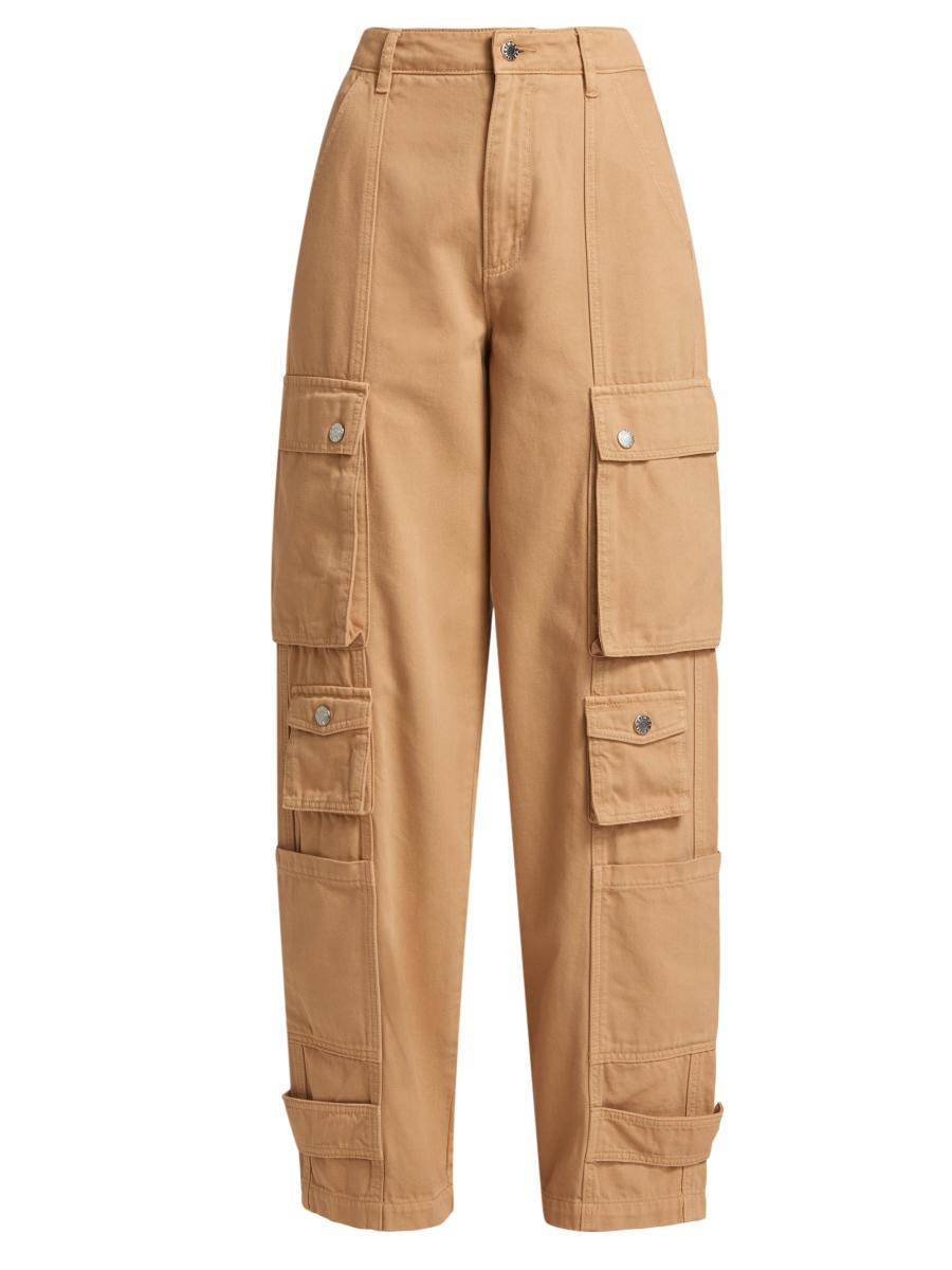 Simon Miller Cotton Twill Wide-Leg Cargo Pants | Saks Fifth Avenue