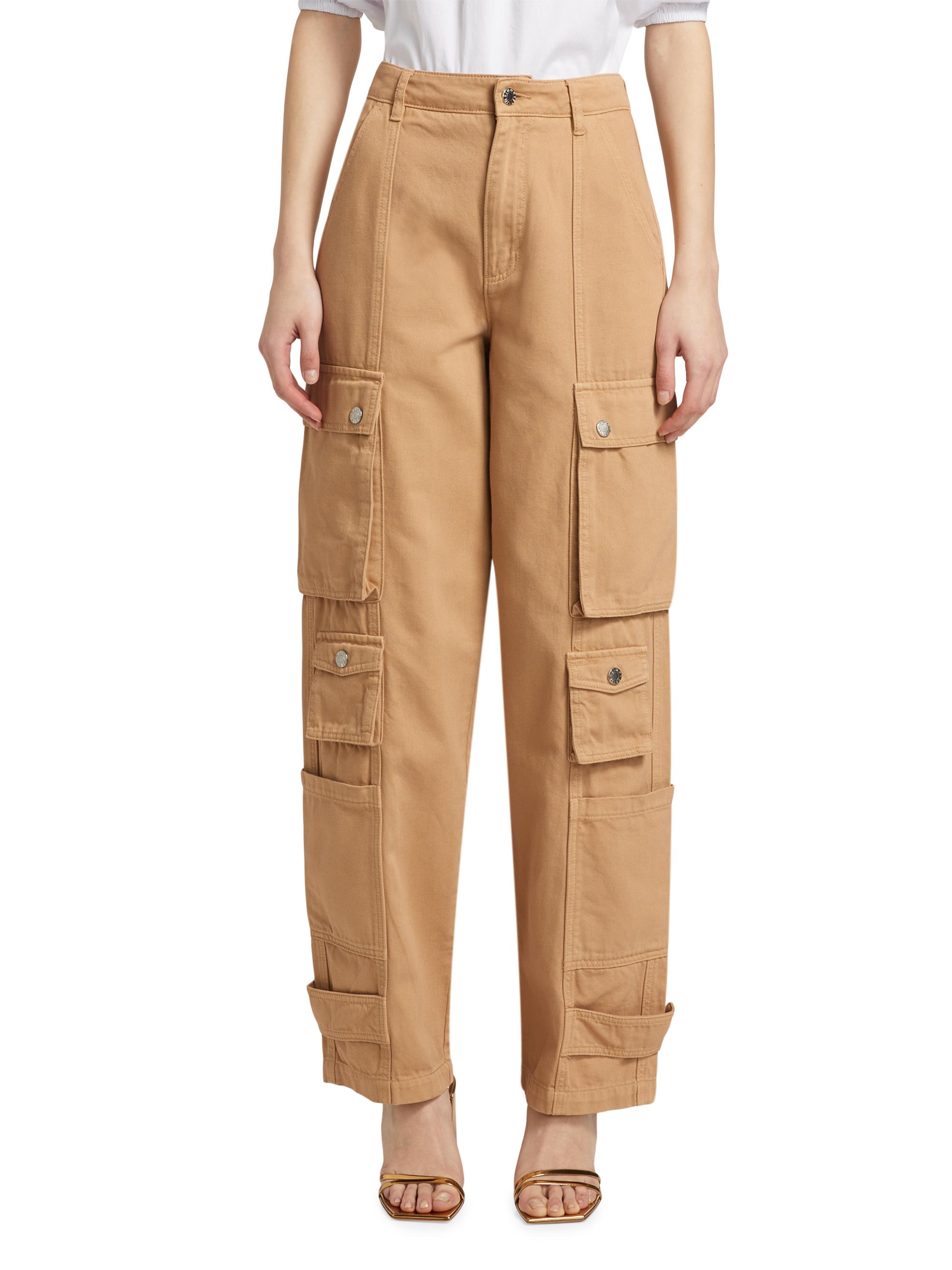 Simon Miller Cotton Twill Wide-Leg Cargo Pants | Saks Fifth Avenue