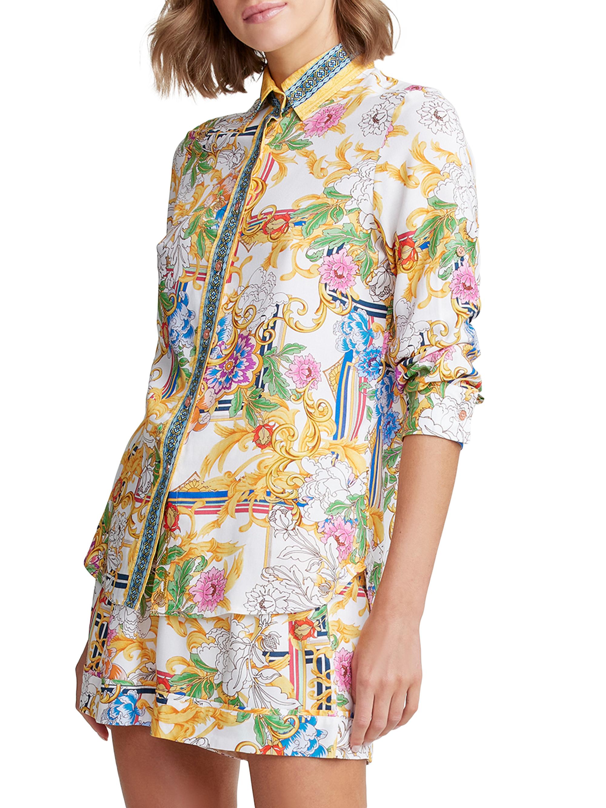 Shop Robert Graham Hadley Baroque Floral Shirt | Saks Fifth Avenue