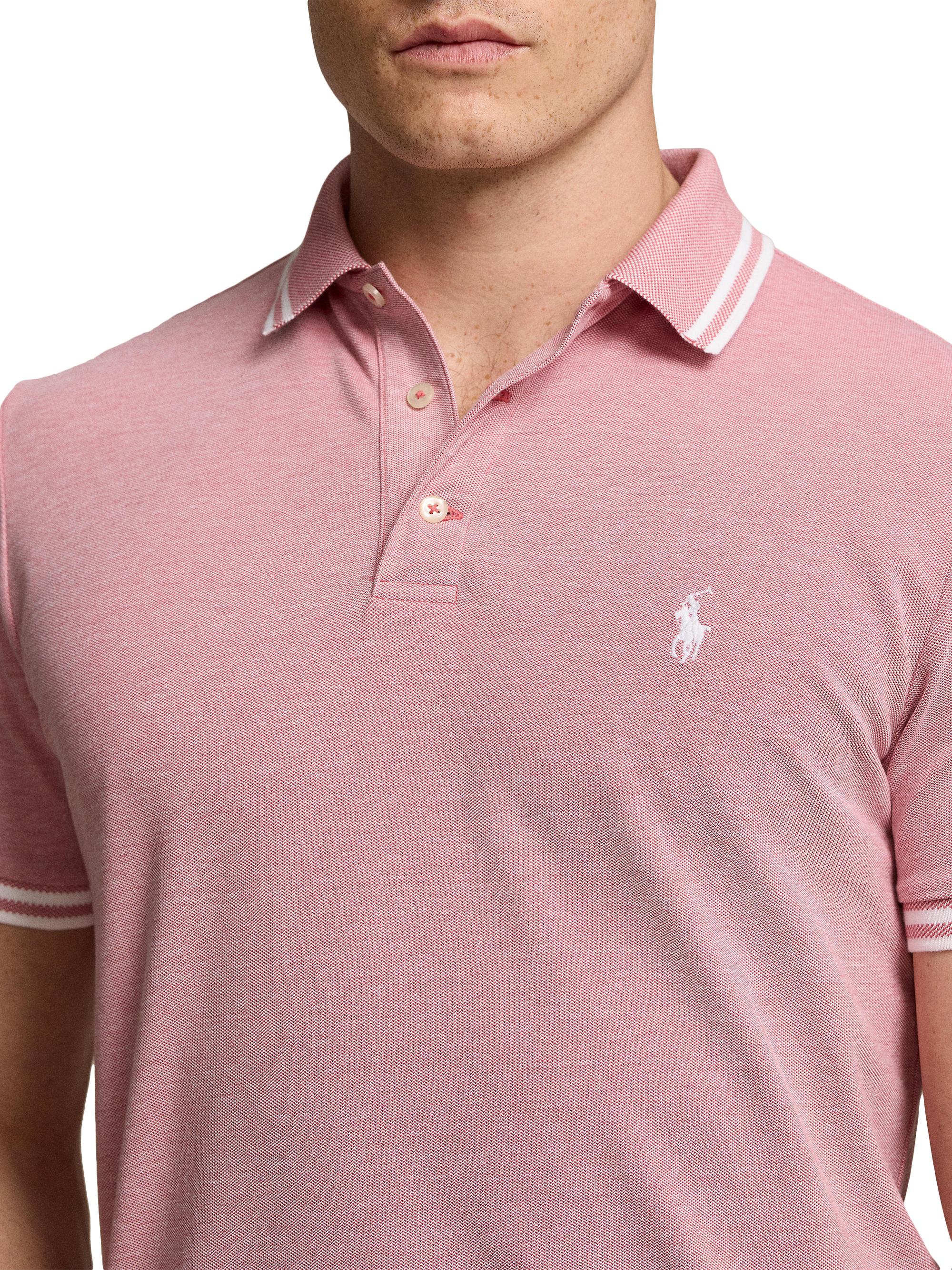 Polo Ralph Lauren Stretch Mesh Polo Shirt | Saks Fifth Avenue