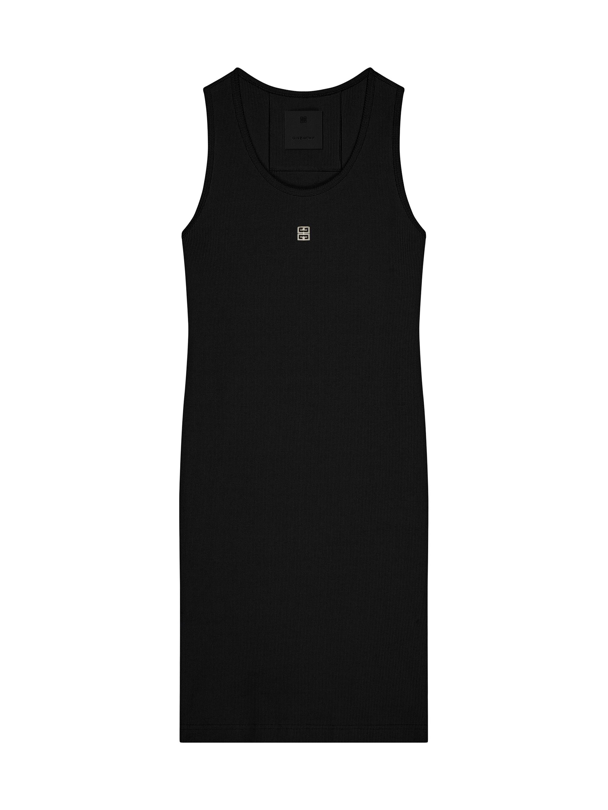 Shop Givenchy Tank Dress in Cotton with 4G Detail | Saks Fifth Avenue