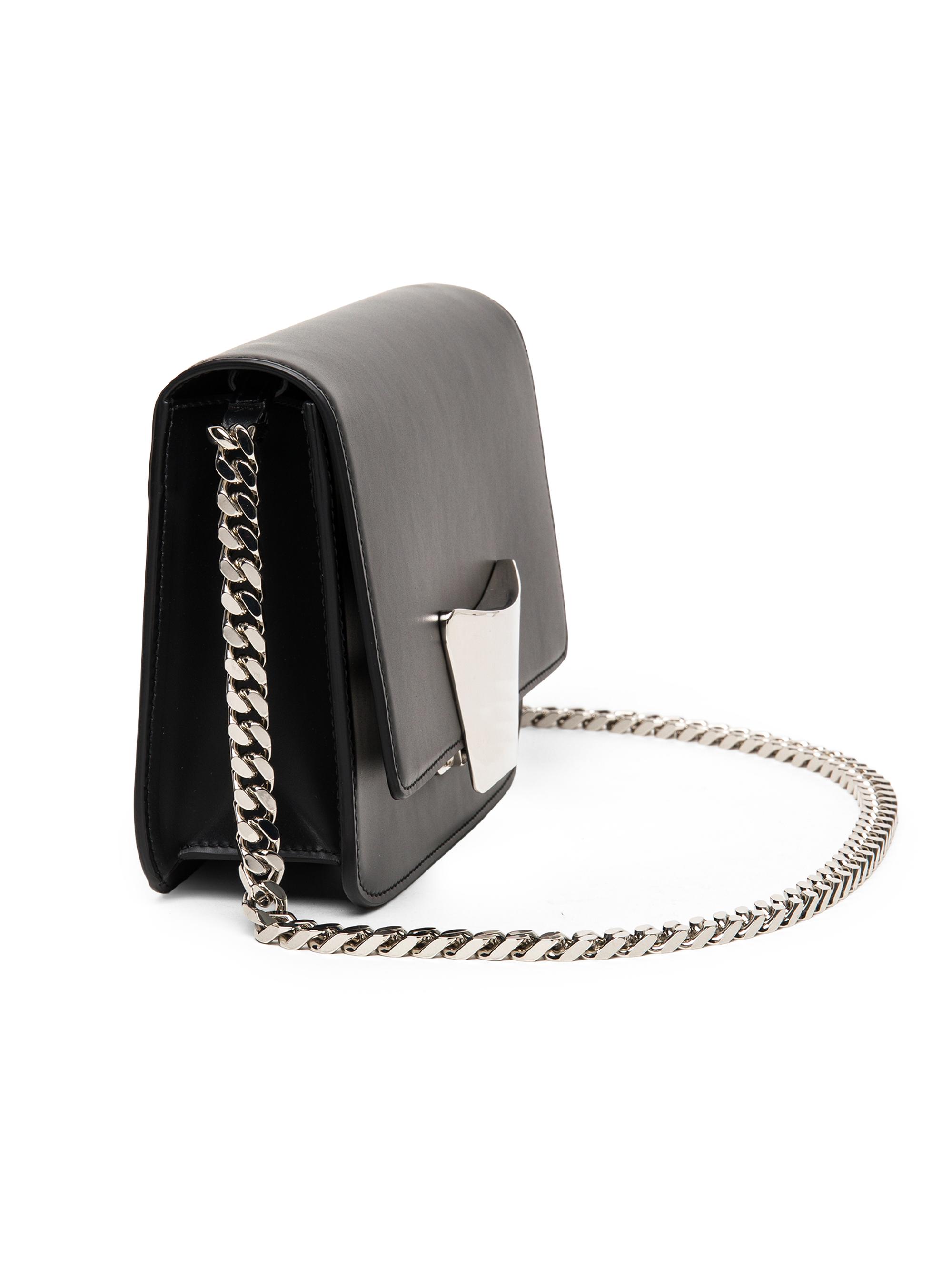 Santoni Buckle-Detailed Leather Crossbody Bag | Saks Fifth Avenue