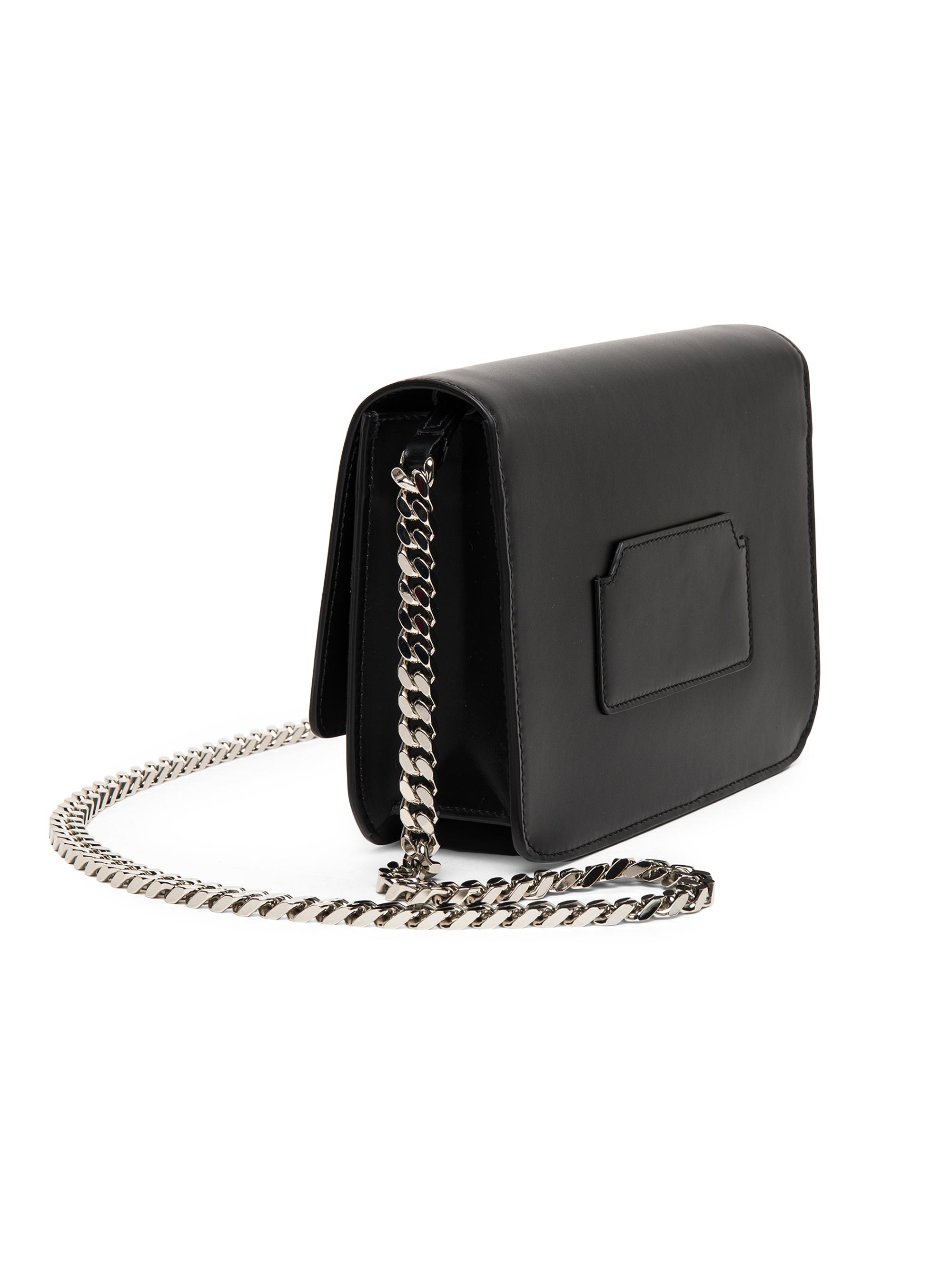 Santoni Buckle-Detailed Leather Crossbody Bag | Saks Fifth Avenue