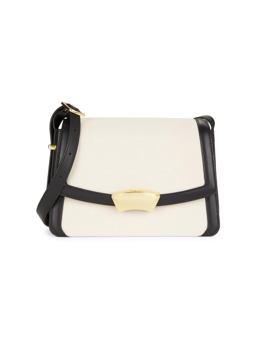 3.1 Phillip Lim Medium ID Canvas & Leather Shoulder Bag | Saks Fifth Avenue