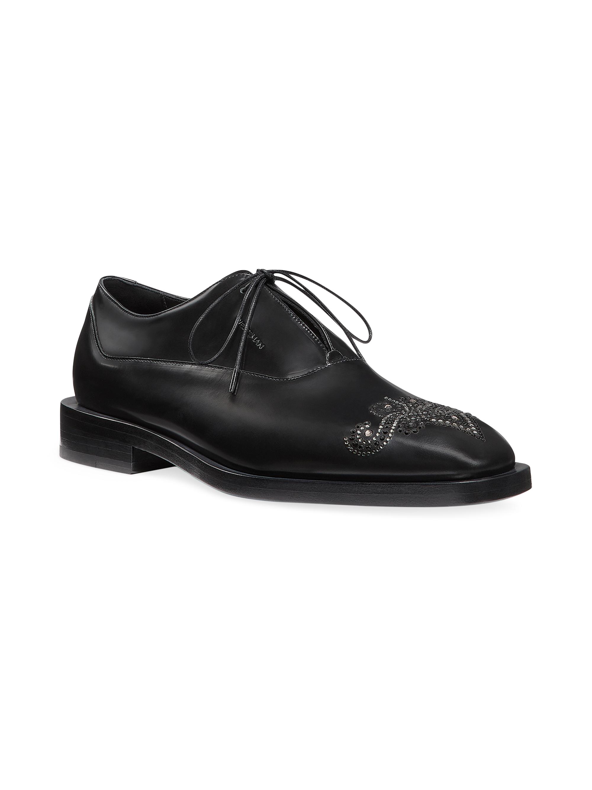 Stuart Weitzman Royce Wingtip Leather Oxfords | Saks Fifth Avenue