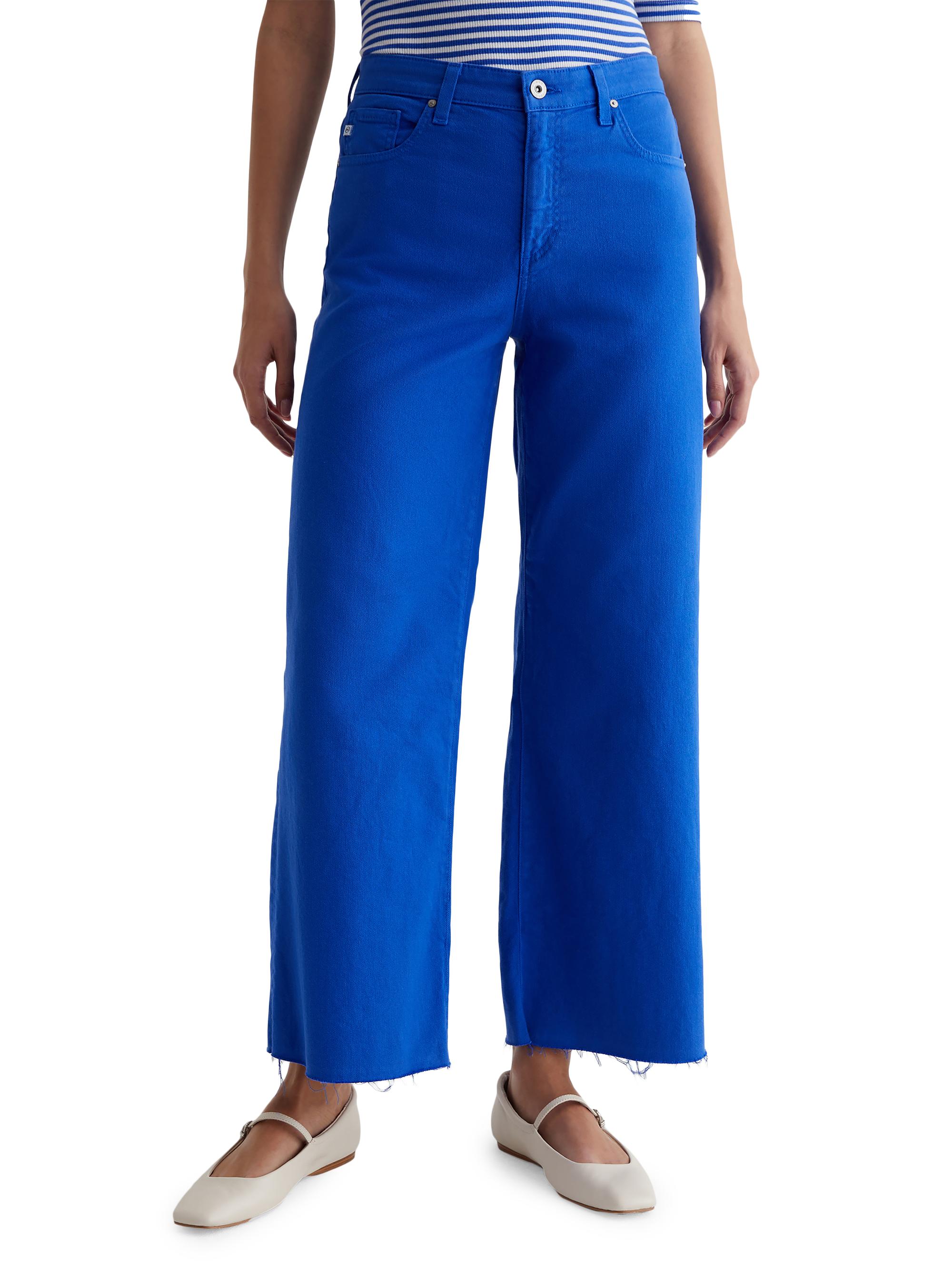 AG Jeans Saige Crop Wide-Leg Jeans | Saks Fifth Avenue