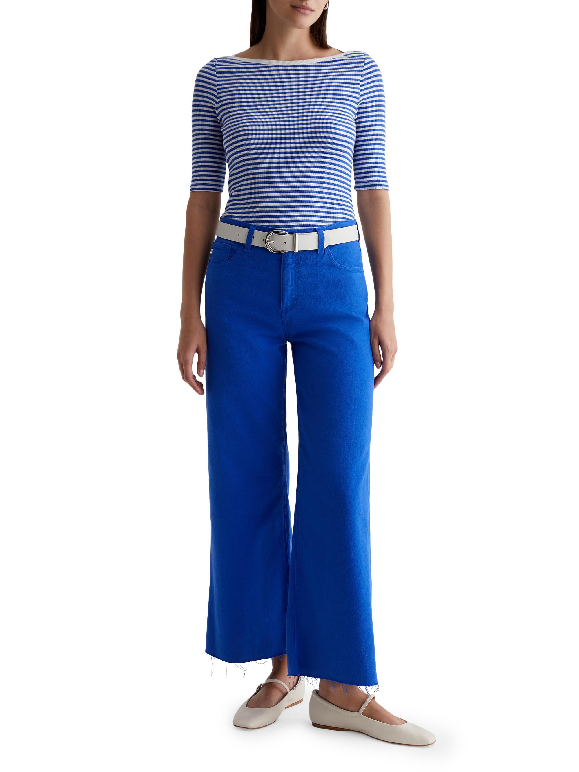 AG Jeans Saige Crop Wide-Leg Jeans | Saks Fifth Avenue