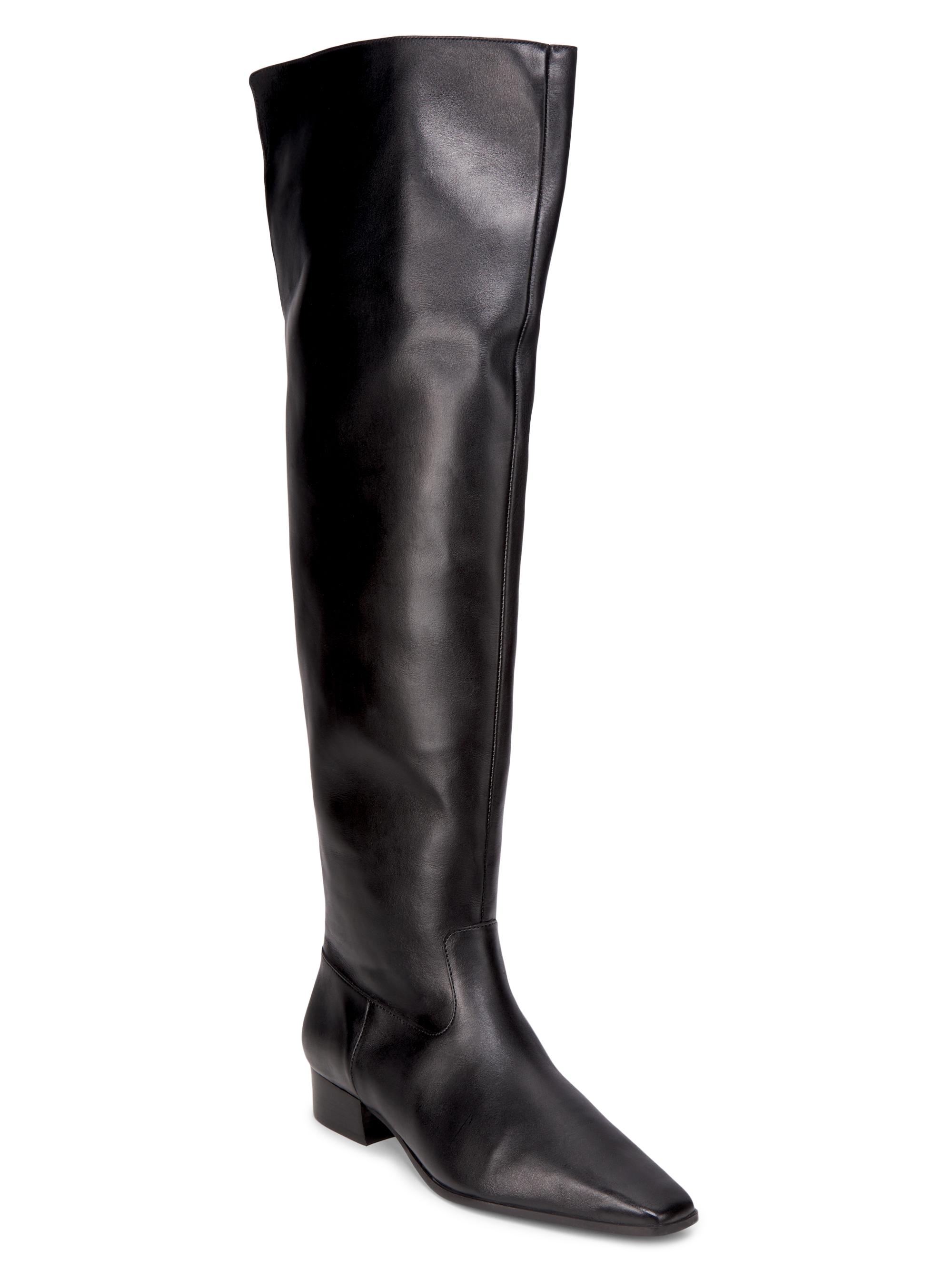 Schutz Helena Over-The-Knee Leather Boots | Saks Fifth Avenue