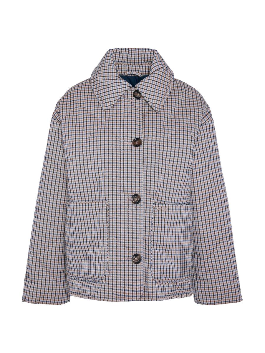 Barbour Cassidie Quilted Plaid Jacket | Saks Fifth Avenue