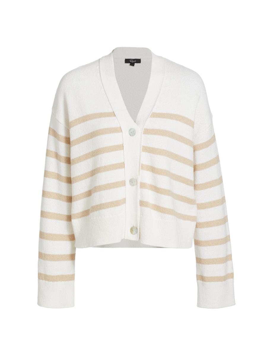 Rails Geneva Striped Cotton-Blend Cardigan | Saks Fifth Avenue