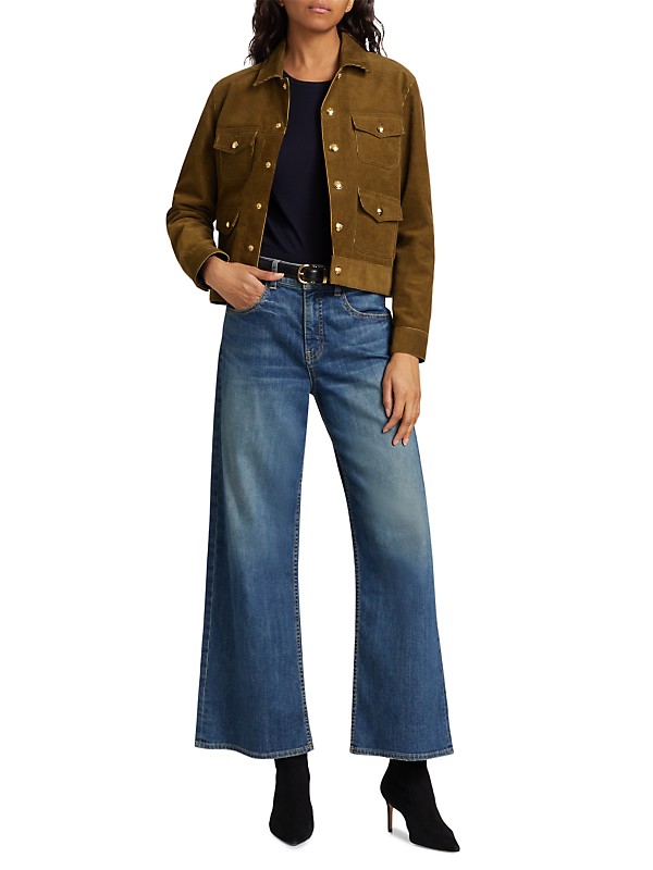Shop Nili Lotan Lizeth Corduroy Utility Jacket | Saks Fifth Shop Nili Lotan Lizeth Corduroy Utility Jacket | Saks Fifth