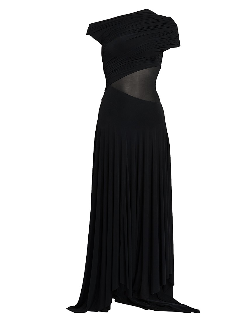 Shop Philosophy di Lorenzo Serafini Asymmetric Sheer-Inset Shop Philosophy di Lorenzo Serafini Asymmetric Sheer-Inset