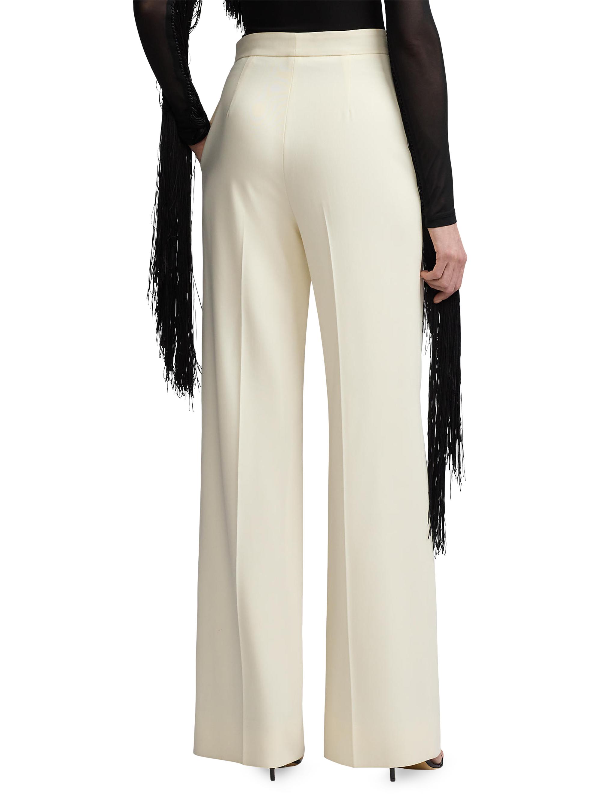 Ralph Lauren Collection Wool High-Rise Pants | Saks Fifth Avenue