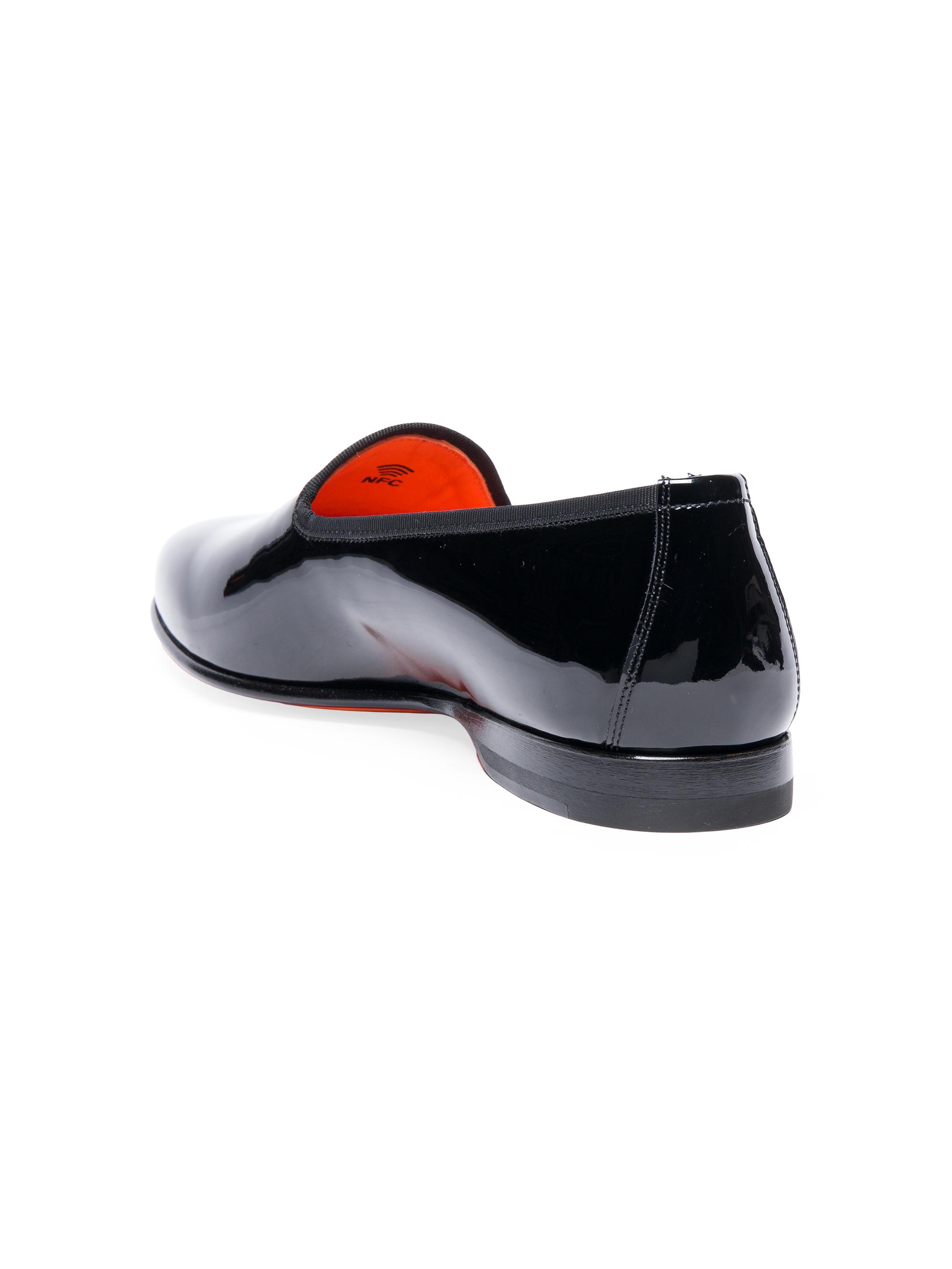 Santoni Andrea Patent Leather Formal Loafers | Saks Fifth Avenue