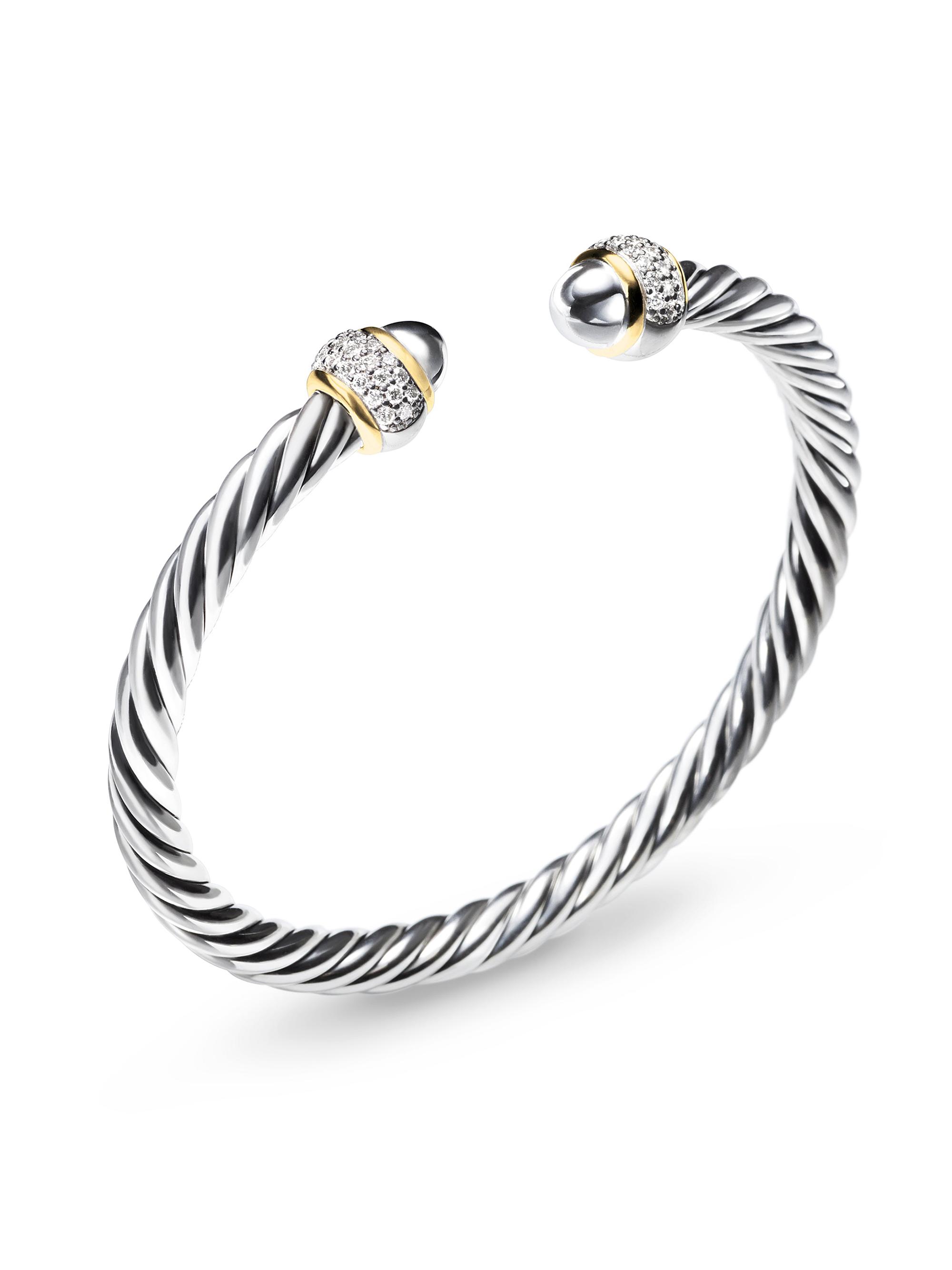 David Yurman Cable Bracelet in Sterling Silver | Saks Fifth Avenue