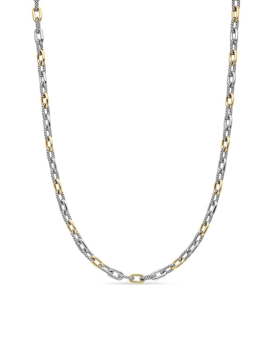 David Yurman DY Madison Chain Necklace in Sterling Silver | Saks Fifth ...