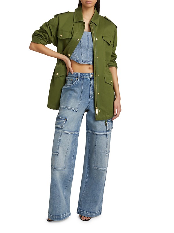Shop MICHAEL Michael Kors Cotton Anorak Jacket | Saks Fifth Shop MICHAEL Michael Kors Cotton Anorak Jacket | Saks Fifth