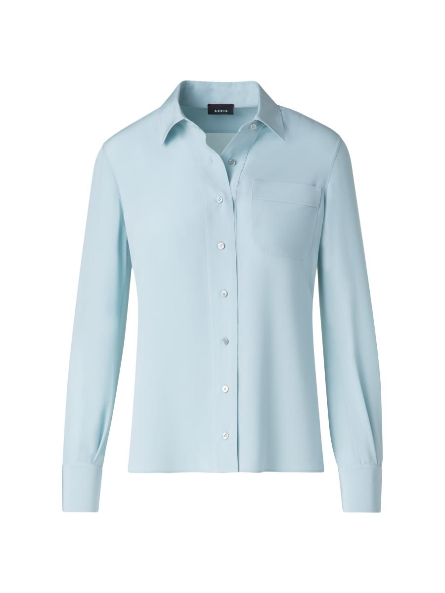 Akris Silk Tunic Blouse | Saks Fifth Avenue