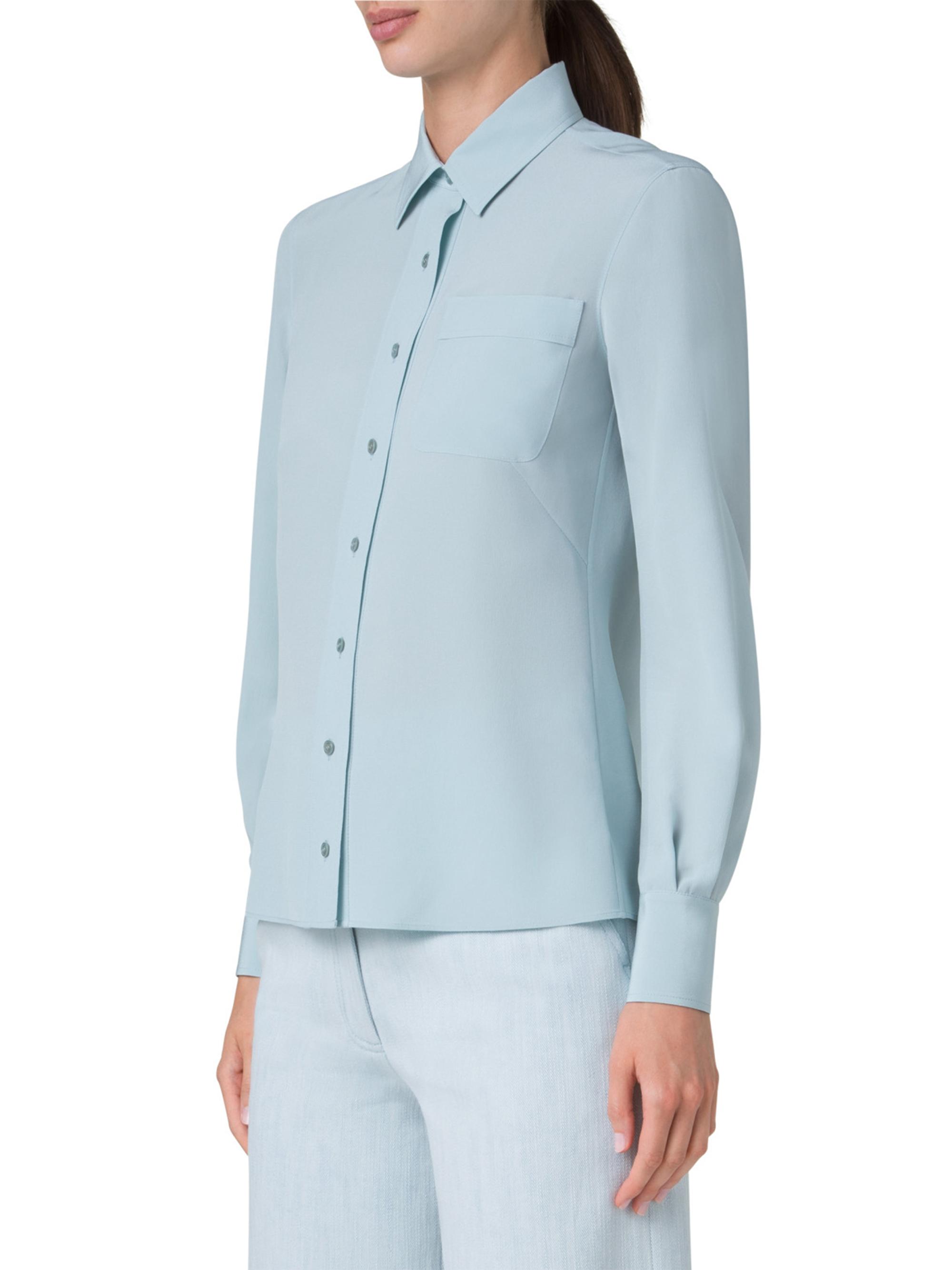 Akris Silk Tunic Blouse | Saks Fifth Avenue