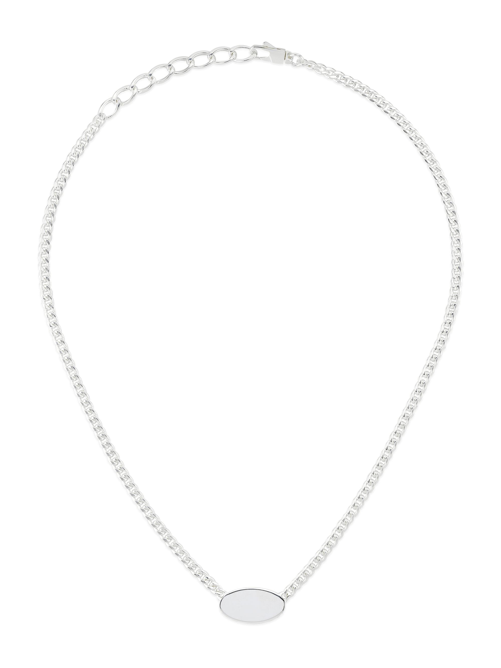 Gucci Trademark Sterling Silver Logo Necklace | Saks Fifth Avenue